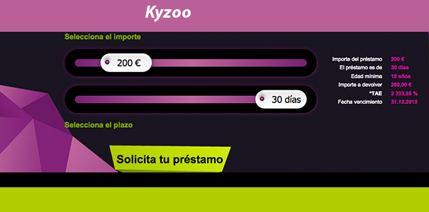 Mini Prestamos Kyzoo - evo da prestamos